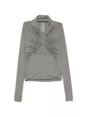 Rick Owens Prong Cutout Top - Grey