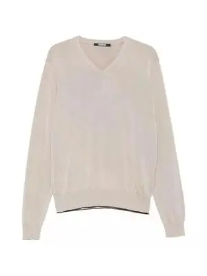 Jacquemus The Rio V-neck Sweater - Neutrals