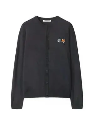 Maison Kitsuné Fox-patch Cardigan