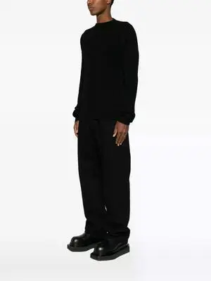 Rick Owens Ribbed-knit Fisherman Sweater