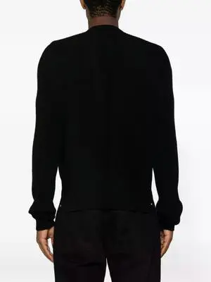 Rick Owens Ribbed Knit Sweater
