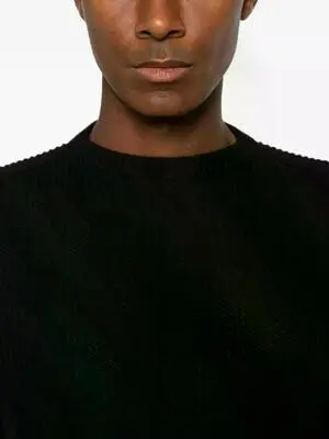 Rick Owens Ribbed Knit Sweater