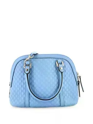 Gucci Convertible Dome Microguccissima Leather Mini Satchel