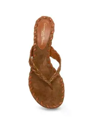 GIANVITO ROSSI Braided-strap Sandals