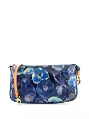 LOUIS VUITTON Pochette Accessoires Nm Limited Edition Monogram Vernis Ikat Shoulder Bag - Blue