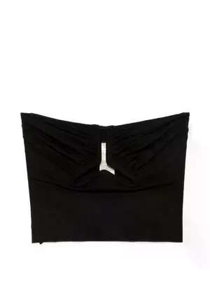Rick Owens Alannah Cut-out Bustier Top - Black