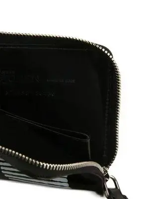 Alexander McQueen Zip-around Leather Wallet - Black