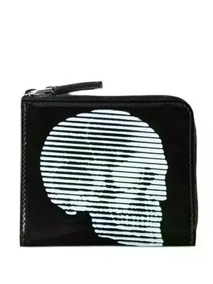 Alexander McQueen Zip-around Leather Wallet - Black