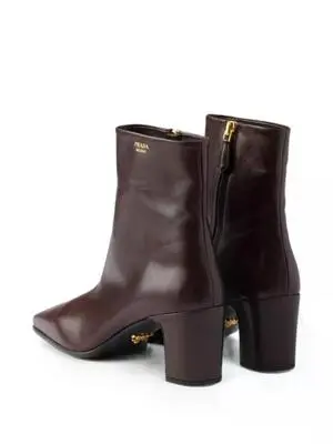 Prada Leather Booties