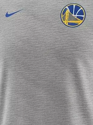 Nike X Nba Golden State Warriors Facility Dri-fit Long-sleeves T-shirt - Grey