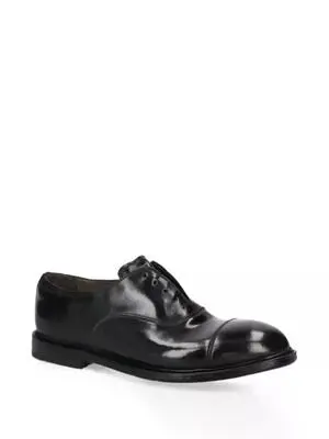 Premiata Cordovan Leather Oxford Shoes