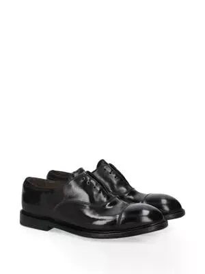 Premiata Cordovan Leather Oxford Shoes