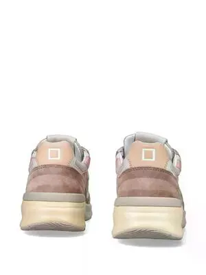 D.a.t.e. Fuga Suede-panelled Sneakers