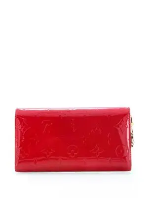 LOUIS VUITTON Chaine Wallet Monogram Vernis Clutch Bag