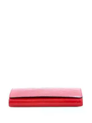LOUIS VUITTON Chaine Wallet Monogram Vernis Clutch Bag