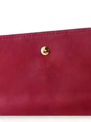 LOUIS VUITTON Chaine Wallet Monogram Vernis Clutch Bag