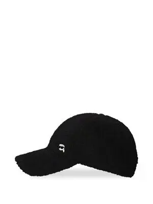 Karl Lagerfeld Faux Shearling Cap