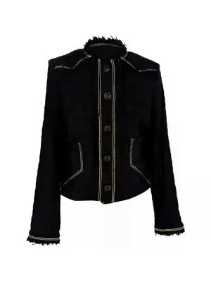 ISABEL MARANT VINTAGE Button-down Tweed Blazer