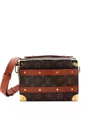 LOUIS VUITTON X Nba Handle Trunk Bag Monogram Canvas Crossbody Bag - Brown