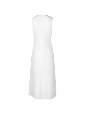 Vince Bias-cut Sleeveless Midi Dress
