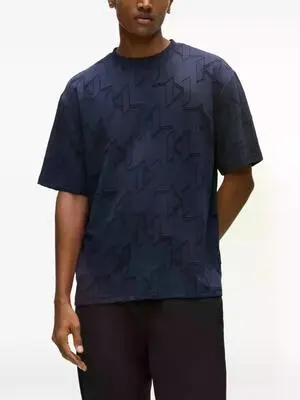 Karl Lagerfeld All-over Monogram T-shirt