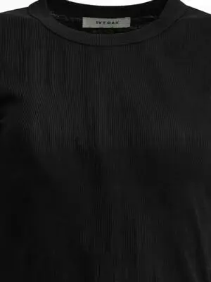 IVY OAK Ribbed Organic-cotton T-shirt