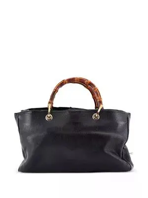 Gucci Bamboo Shopper Leather Medium Tote Bag