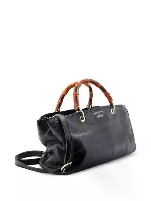 Gucci Bamboo Shopper Leather Medium Tote Bag