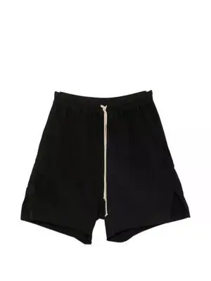 Rick Owens Boxers Zip-detail Shorts - Black