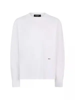 Dsquared2 Logo-plaque Sweater - White