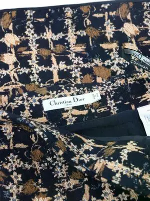 Dior Tweed-effect Midi Skirt