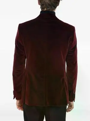 Corneliani Velour Single-breasted Blazer
