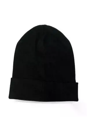 Polo Ralph Lauren Embroidered-logo Beanie Hat - Black