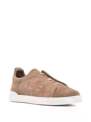 Zegna Suede Triple Stitch™ Sneakers