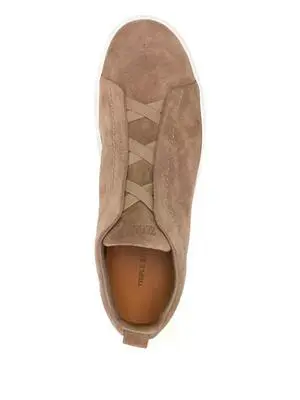 Zegna Suede Triple Stitch™ Sneakers