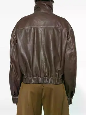 Nour Hammour Quincy Leather Jacket