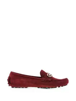 FERRAGAMO Gancini Plaque Ballet Flats
