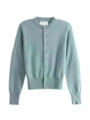 Extreme Cashmere N°300 Little 2 Button-up Cardigan - Blue