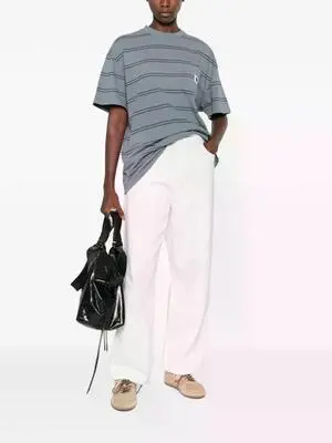 Carhartt Work In Progress Stripe-pattern Pocket T-shirt