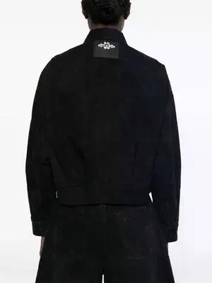 Simone Rocha Crystal-embellished Jacquard Jacket