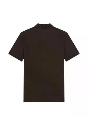 Givenchy Polo In Cotton With Paris Gros Grain