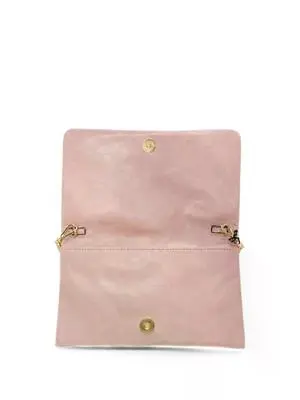 POCHE PARIS Chain-strap Clutch Bag - Pink