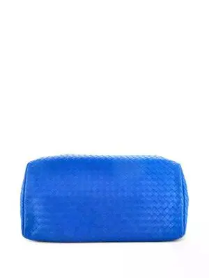 Bottega Veneta Roma Bag Intrecciato Nappa Medium Tote Bag - Blue