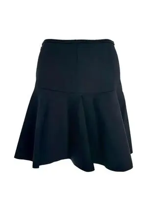 LANVIN Ruffled Hem Mini Skirt - Black