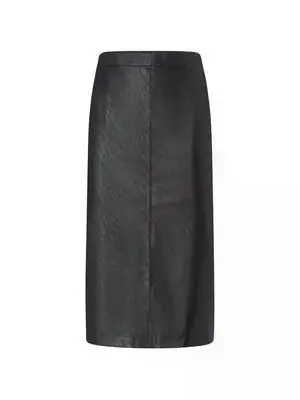 Pinko Nappa Leather-effect Pencil Skirt