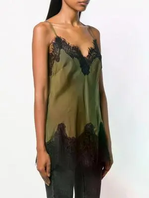 Gold Hawk Longline Lace Cami
