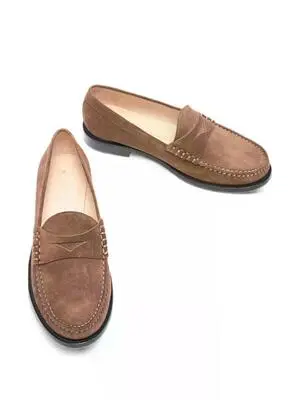 STUART WEITZMAN Lottie Suede Loafers