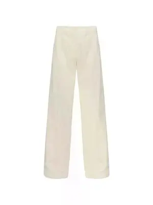 Paul & Shark Corduroy Wide-leg Trousers - Neutrals