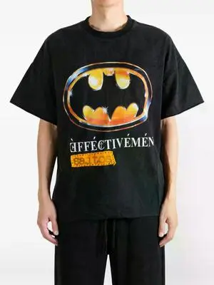 SAITOS Batman Patch-detail T-shirt