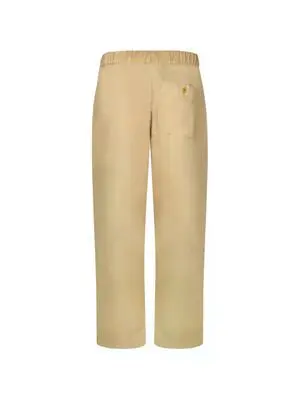 ATELIER VLISCO Calm Sand Straight-leg Trousers